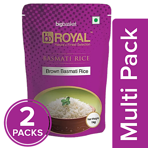 Buy bb Royal Brown Basmati Rice Online at Best Price of Rs 318 - bigbasket