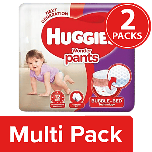 Buy Huggies Wonder Pants Diapers - Medium Size Online at Best Price of ...
