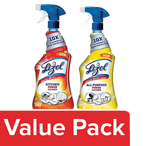 Buy Lizol Kitchen Cleaner Power Trigger 450 ml + All Purpose Cleaner ...