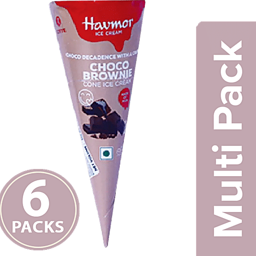 Buy Havmor Choco Brownie Cone Online at Best Price of Rs null - bigbasket