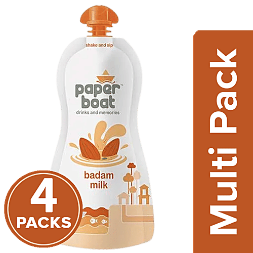 Buy Paper Boat Badam Milk, Almond Flavour Online at Best Price of Rs ...