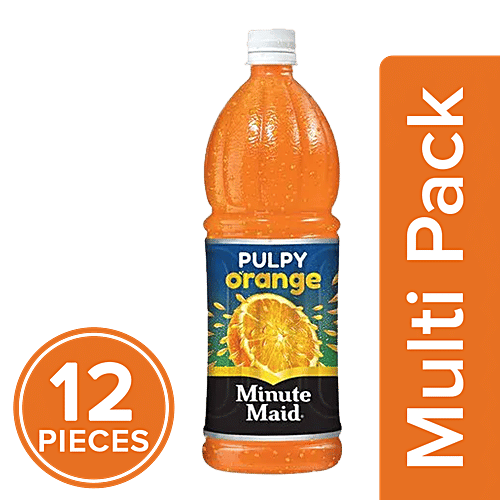 Buy Minute Maid Fruit Drink - Pulpy Orange Online at Best Price of Rs ...