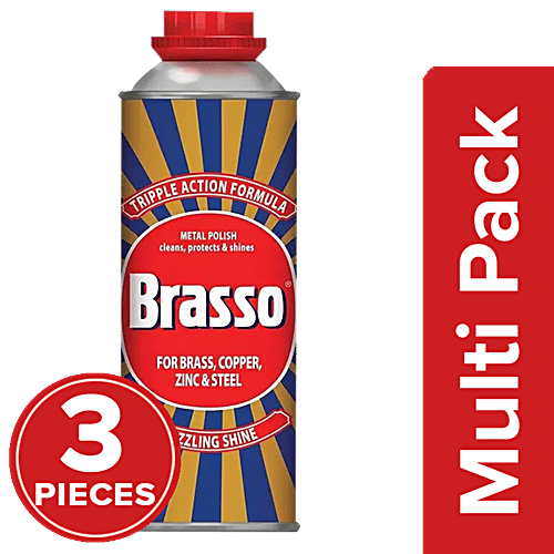 Buy Brasso Metal Polish Triple Action Formula Online at Best Price of ...
