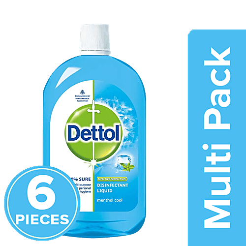 Buy Dettol Menthol Cool Disinfectant Liquid - Multipurpose Online at ...