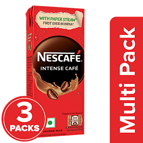 Buy Nescafe Intense Cafe Cappuccino Flavoured Milk Online at Best Price ...