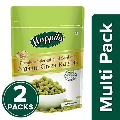 Buy Happilo Premium Afghani Seedless Raisins Online at Best Price of Rs ...