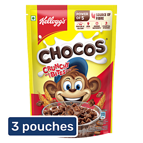 Buy Kellogg's Chocos Crunchy Bites Breakfast Cereal Online at Best ...