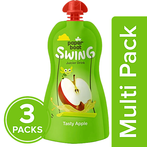 Buy Paper Boat Swing Juicier Drink - Tasty Apple Online at Best Price ...