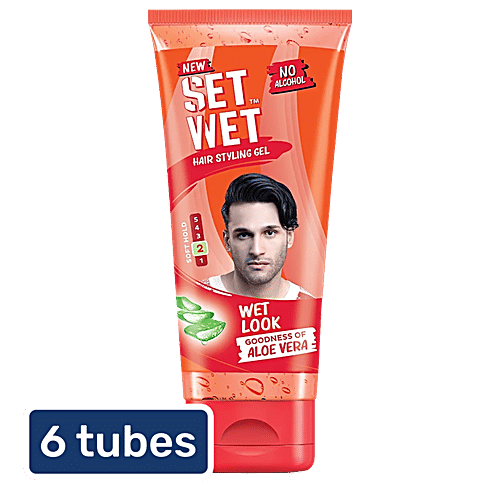 Buy Set Wet Wet Look Styling Hair Gel Online at Best Price of Rs null ...