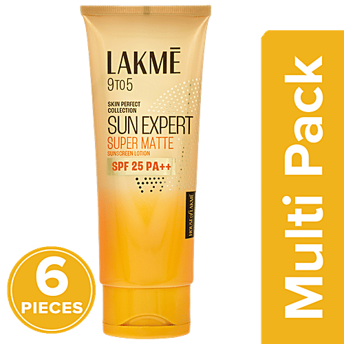 Buy Lakme Sun Expert Super Matte Sunscreen Lotion - SPF 25 PA++ Online ...