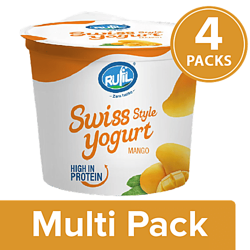Buy Rufil Swiss Style Yogurt - Mango, Protein Rich & Healthy Dessert ...