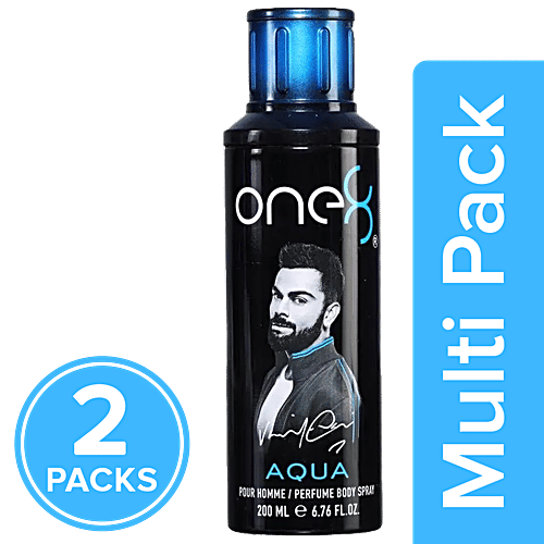 Buy One8 By Virat Kohli Perfume Body Spray - Aqua, Long Lasting ...
