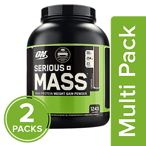 Buy Optimum Nutrition Serious Mass - High Protein Mass/Weight Gainer ...
