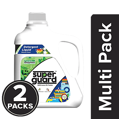 Buy Super guard Detergent Liquid - Blissful Petal, Gentle & Safe Online ...