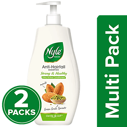 Buy Nyle Naturals Strong & Healthy Anti Hairfall Shampoo Online at Best ...