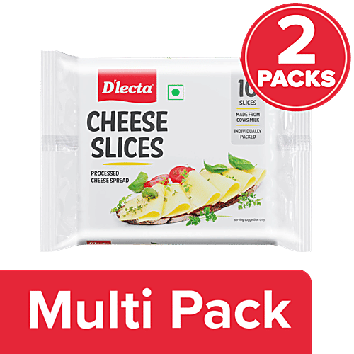 Buy D'lecta Processed Cheese Slices Online at Best Price of Rs null ...