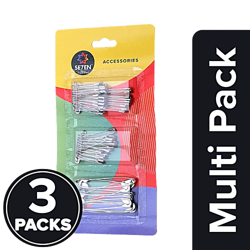 Buy Se7en Safety Pin - Strong, Durable, Rust Proof, For Multipurpose ...