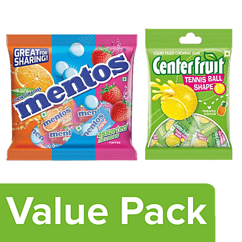 Buy bb Combo Mentos Rainbow Assorted Chewy Candy + Center Fruit Liquid ...