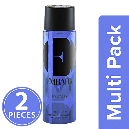 Buy Embark My Story For Him - Perfumed Deodorant Natural Spray Online ...