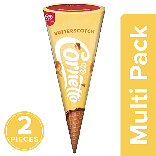 Buy Kwality Wall's Butterscotch Cornetto Frozen Dessert Online at Best ...
