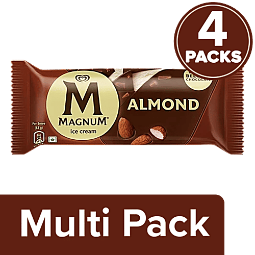 Buy Kwality Wall's Magnum Ice Cream Sticks - Almond Online at Best ...