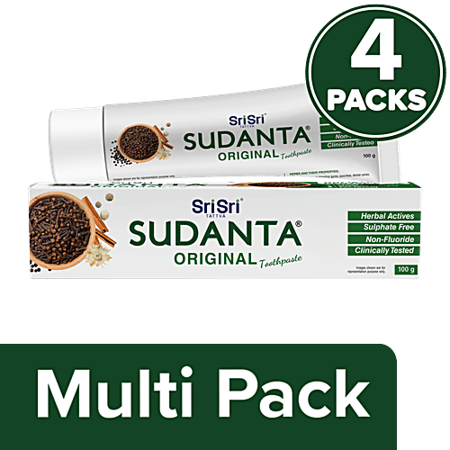 Buy Sri Sri Tattva Sudanta Original Toothpaste Online at Best Price of ...
