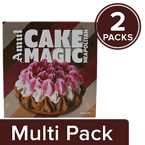 Buy Amul Ice Cream - Cake Magic, Neapolitan Online at Best Price of Rs ...