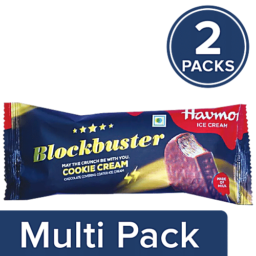 Buy Havmor Cookie Cream Stick Ice Cream - Blockbuster Online at Best ...