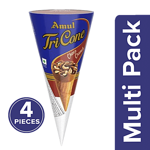 Buy Amul Ice Cream - Tricone, Choco Crunch Online at Best Price of Rs ...