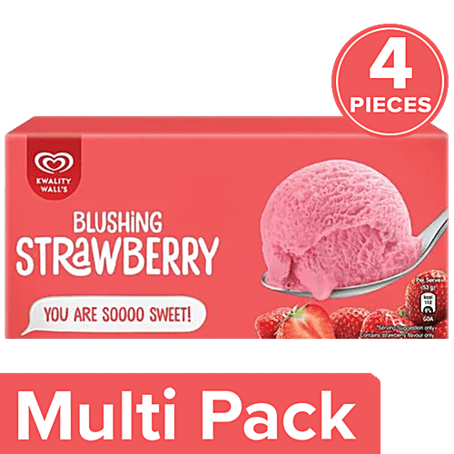 Buy Kwality Wall's Frozen Dessert - Strawberry Online at Best Price of ...