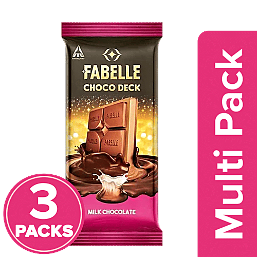 Buy Fabelle Choco Deck - Milk Chocolate Online at Best Price of Rs null ...