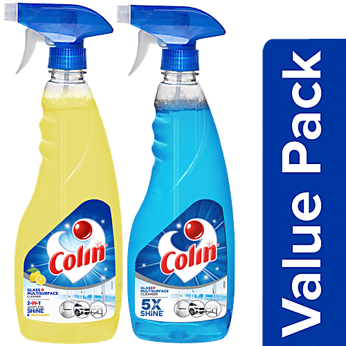 Buy Colin Liquid Spray - Glass & Multisurface Cleaner 500 ml + Surface ...