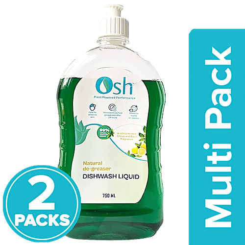 Buy Osh Dishwash Liquid - 99% Natural & Plant Derived Online at Best ...