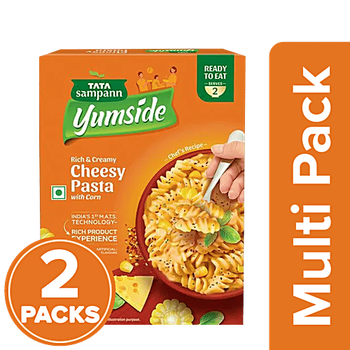 Buy Tata Sampann Yumside Cheesy Pasta With Corn Online at Best Price of ...