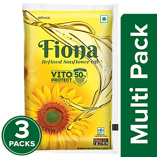 Buy Fiona Refined Sunflower Oil Online at Best Price of Rs null - bigbasket