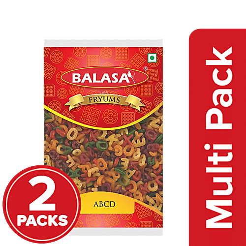 Buy Balasa ABCD Fryums - Crispy Online at Best Price of Rs null - bigbasket