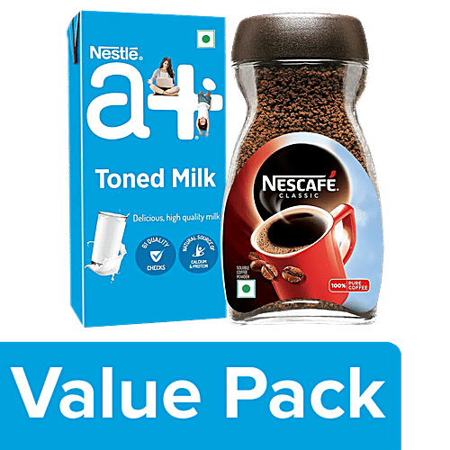 Buy bb Combo Nescafe Classic Instant 100% Pure Coffee Powder, 180g ...