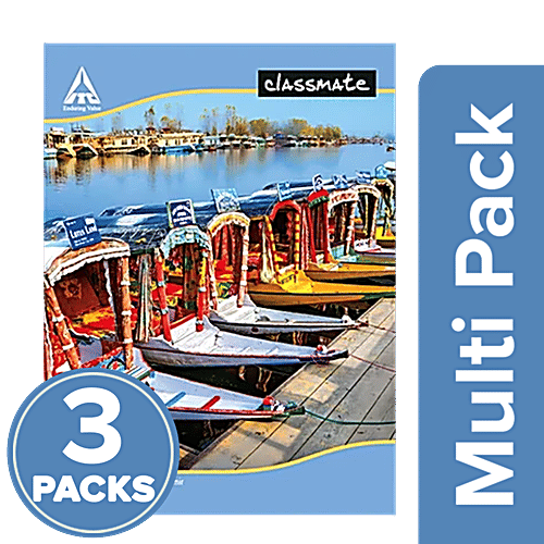 Buy Classmate King Size Notebook - Ruled, 240 mm x 180 mm, Long, 172 ...