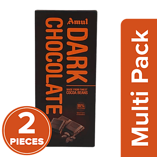 Buy Amul Dark Chocolate Online at Best Price of Rs null - bigbasket