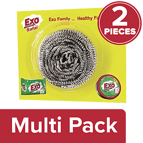 Buy Exo Safai Steel Scrubber - Rust Free Online at Best Price of Rs ...