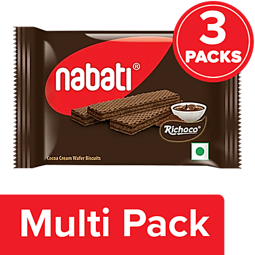 Buy Nabati Richoco Choco Cream Wafer Biscuits - Light, Crispy, Crunchy ...