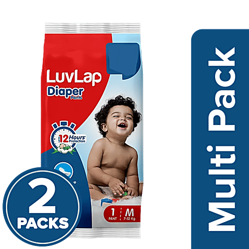 Buy LuvLap LuvLap Baby Diaper Pants - M Online at Best Price of Rs 22 ...