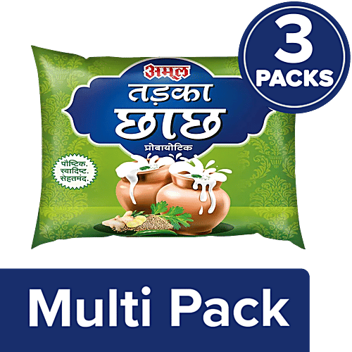 Buy Amul Probiotic Tadka Chaas Online at Best Price of Rs null - bigbasket