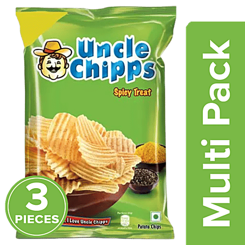Buy Uncle chipps Spicy Treat Potato Chips Online at Best Price of Rs ...