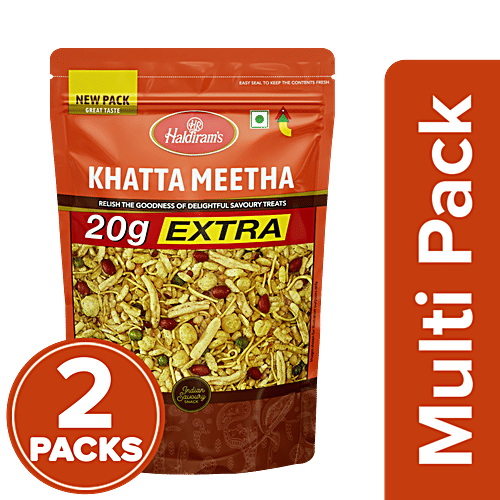 Buy Haldiram's Khatta Meetha Namkeen Online at Best Price of Rs null ...