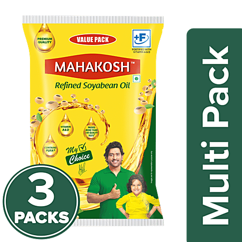 Buy Mahakosh Refined Soyabean Oil Online at Best Price of Rs null ...