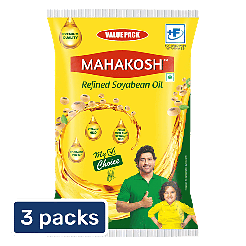 Buy Mahakosh Refined Soyabean Oil Online at Best Price of Rs null ...