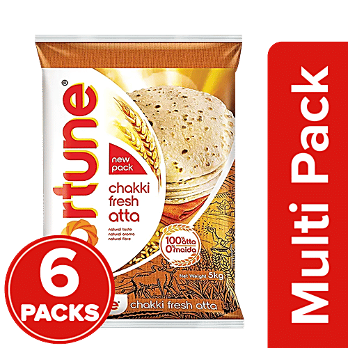Buy Fortune Chakki Fresh Atta Online at Best Price of Rs null - bigbasket