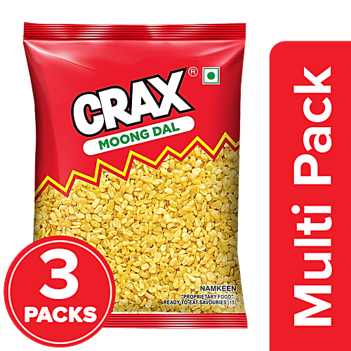 Buy Crax Moong Dal Namkeen Online at Best Price of Rs null - bigbasket