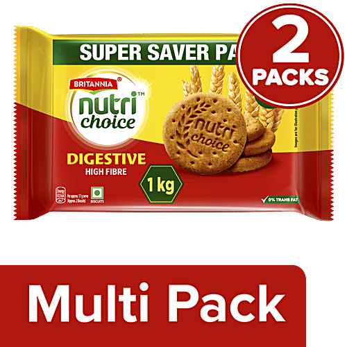 Buy Britannia Nutri Choice Digestive High Fibre Biscuits Online at Best ...